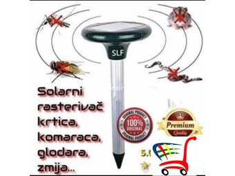 Rasterivač krtica miševa komaraca gmizavaca solarni - Rasterivač krtica miševa komaraca gmizavaca...