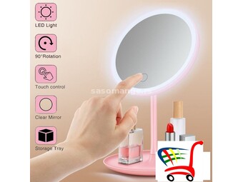 Ogledalo za šminkanje sa LED osvetljenjem - Ogledalo - Ogledalo za šminkanje sa LED osvetljenjem ...