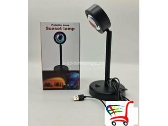 LED lampa Sunset - LED lampa Sunset