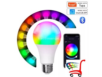 Smart Wifi Led sijalica 9w RGB dimabilna - Smart Wifi Led sijalica 9w RGB dimabilna