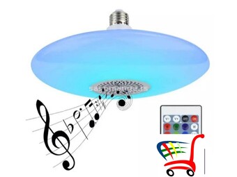 Bluetooth muzička led sijalica 48W - Bluetooth muzička led sijalica 48W