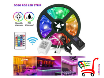 RGB led traka + daljinski kontroler () - RGB led traka + daljinski kontroler ()