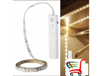 Led traka na baterije 2x35cm. Visenamen garderober kupatilo - Led traka na baterije 2x35cm. Visen...