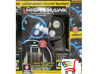 LED reflektor sa senzorom pokreta/ Night Hawk - LED reflektor sa senzorom pokreta/ Night Hawk