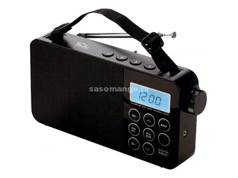SOMOGYI ELECTRONIC SAL RPR 3LCD Profi portable radio Alarm hour function extra falling asleep del...
