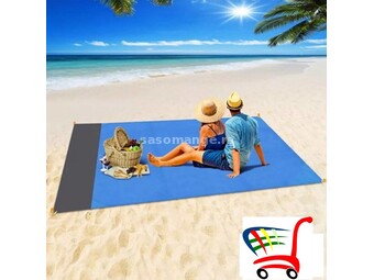 Prostirka za plažu i kampovanje vodootporna 200x210cm - Prostirka za plažu i kampovanje vodootpor...