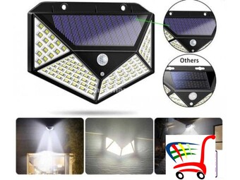 Solarni Reflektor SOLARNA LAMPA 100 Dioda - Solarni Reflektor SOLARNA LAMPA 100 Dioda