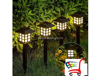 Solarna lampa Za Baštu - Pakovanje od 6 komada - Solarna lampa Za Baštu - Pakovanje od 6 komada