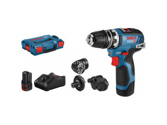 BOSCH Akumulatorska bušilica/odvrtač GSR 12V-35 FC 12V; 2x3,0 Ah 06019H3000