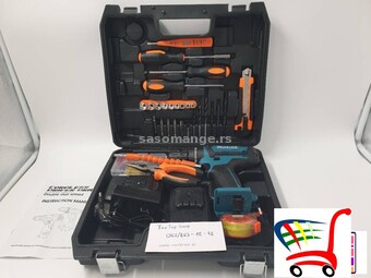 Makita aku srafilica/busilica/cekic 128v+pribor+2 baterije - Makita aku srafilica/busilica/cekic ...