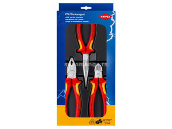 Knipex komplet klešta Electro set 3 dela 00 20 12