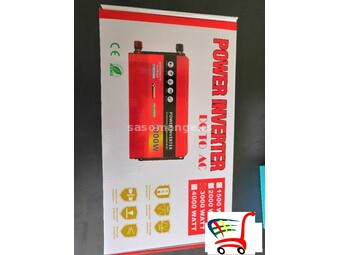 Pretvarač inverter sa 12V na 220V. 3000 wati - Pretvarač inverter sa 12V na 220V. 3000 wati