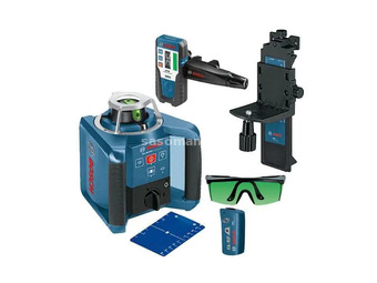 Bosch GRL 300 HVG + WM4 Rotacioni laser sa zelenim linijama