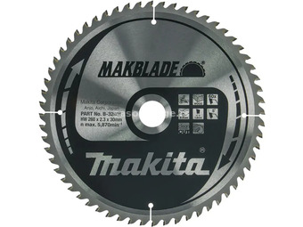 Makita list testere za drvo MAKBlade Plus 260X30x60z B-32801