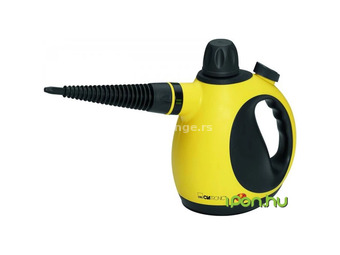 CLATRONIC DR 3653 Steam Cleaner 9 accessories and 5m-es cable 1050W yellow / black