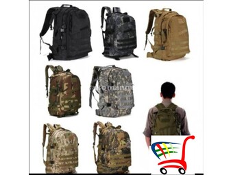 Takticki Ranac Army 40L - 8 boja u ponudi - - Takticki Ranac Army 40L - 8 boja u ponudi -