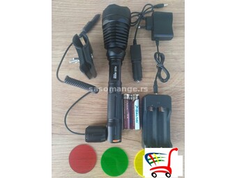 Baterijska Lampa Police XQ-Q2800 CREE T6. - Baterijska Lampa Police XQ-Q2800 CREE T6.