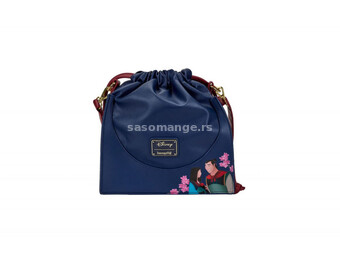 Disney Mulan Castle Cinch Sack Cross Body Bag