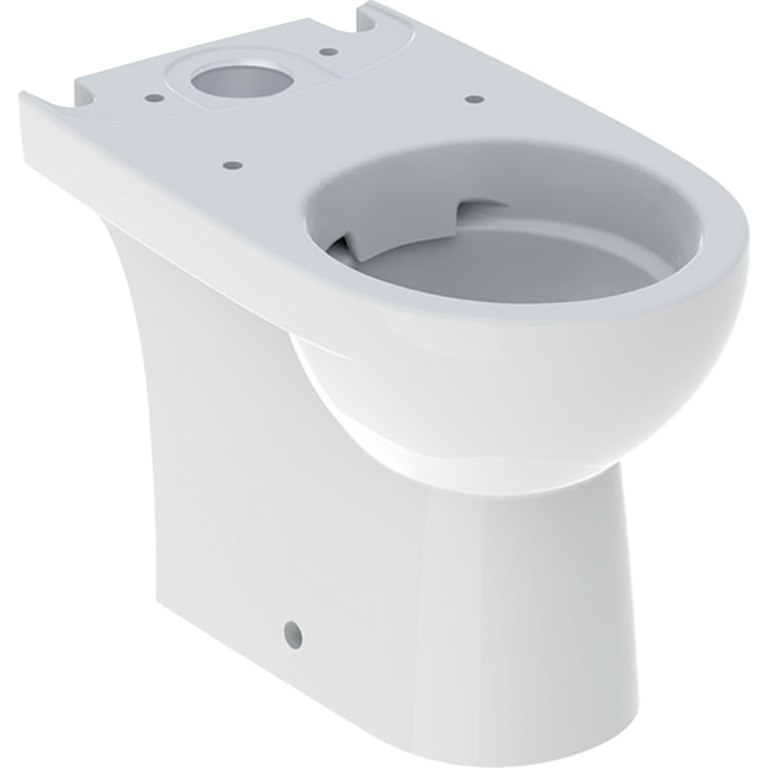 Geberit Selnova Square podna WC šolja za monoblok, horizontalni odvod, Rimfree, 68 cm