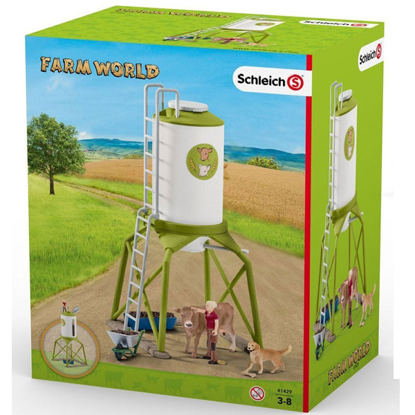 Schleich set Silos i životinje 41429