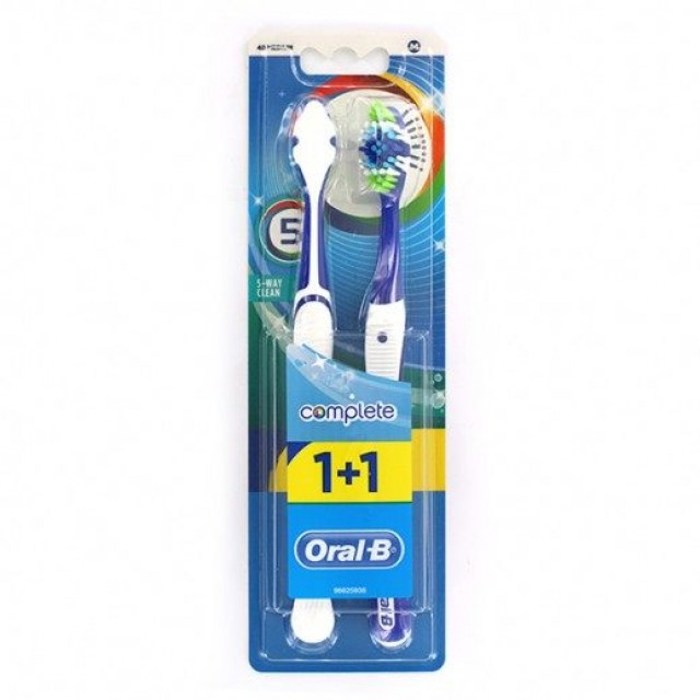 ČETKICA ORAL-B COMPLETE 5 WAY 1+1
Opis
INFORMACIJE
NALOG
SERVIS
KORISNI LINKOVI