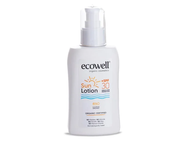 Organski Losion za Sunčanje Faktor 30 Ecowell 150ml