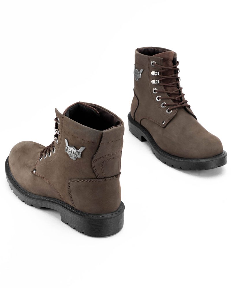 Muške cipele – Duboke – DC-HP-03 – Siva-braon