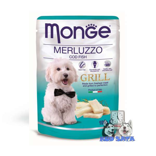 Monge Grill Sos Za Pse Bakalar 100g