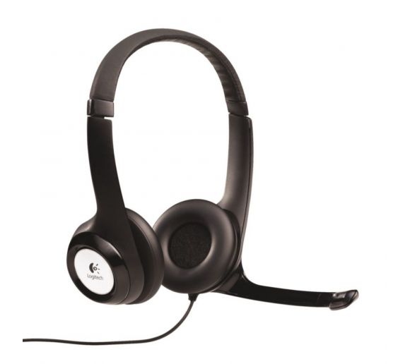 Logitech - Logitech H390 ClearChat Comfort USB Headset Graphite