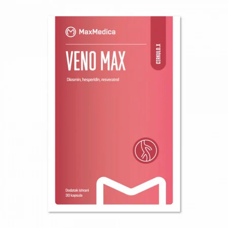 MAXMEDICA VENO MAX 30 KAPSULA