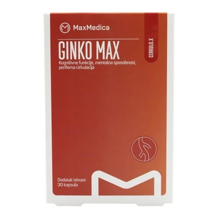 MAXMEDICA GINKO MAX 30 KAPSULA