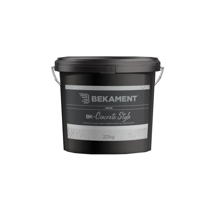 Bekament Concrete style - Dekorativni mineralni malter 20L