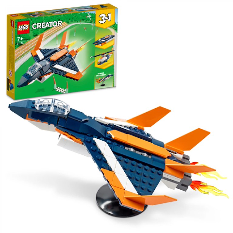 LEGO CREATOR SUPERSONIC-JET