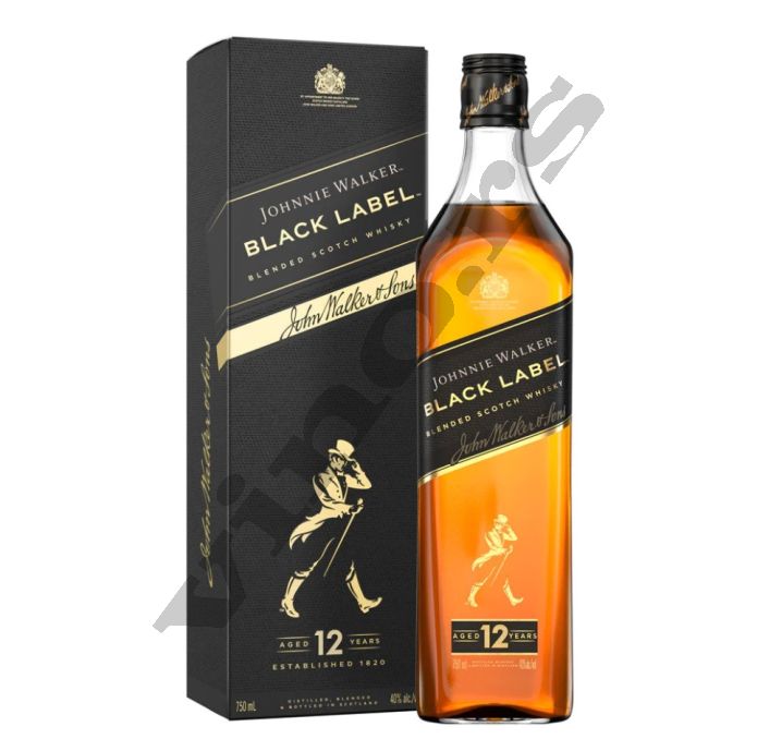 Johnnie Walker Black Label Box 1L