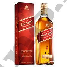 Johnnie Walker Red Label Box 1L