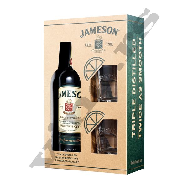 Jameson Gift + 2 čaše