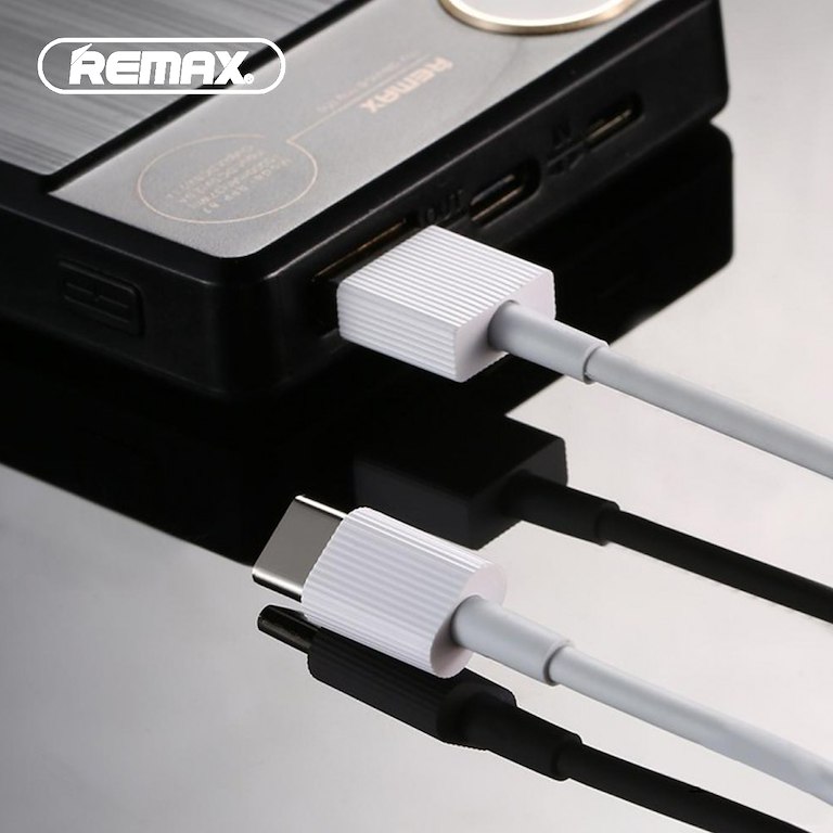 USB Data Cable REMAX RC-120a Type-C beli 0,3m