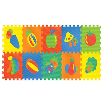 Sunta toys puzzle podne voće i povrće 32x32x1cm PZ10168