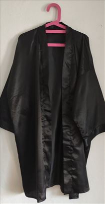 Svileni crni kimono vel.l/xl