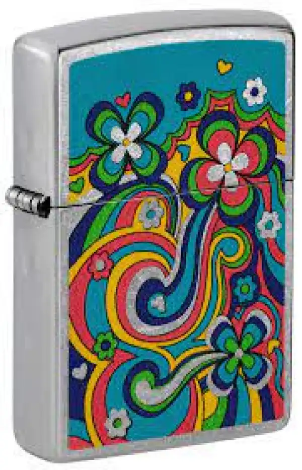 ZIPPO Flower Power Design upaljač