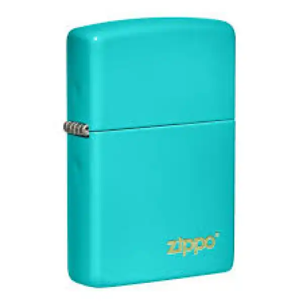 ZIPPO Upaljač -FLAT TURQUOISE LOGO