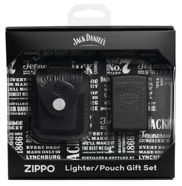 ZIPPO Jack Daniels Gift set Upaljač + Futrola