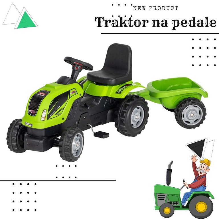 Traktor na pedale