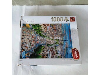 Puzzle la rambla-barcelona 1000 COMIC COLLECTION 56043 KING