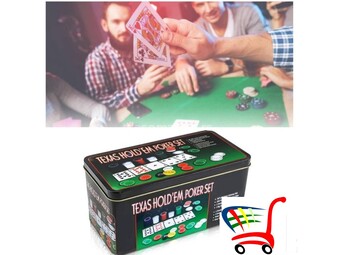 Set za poker-200 poker čipova-Poker-Set za poker-200 poker - Set za poker-200 poker čipova-Poker-...