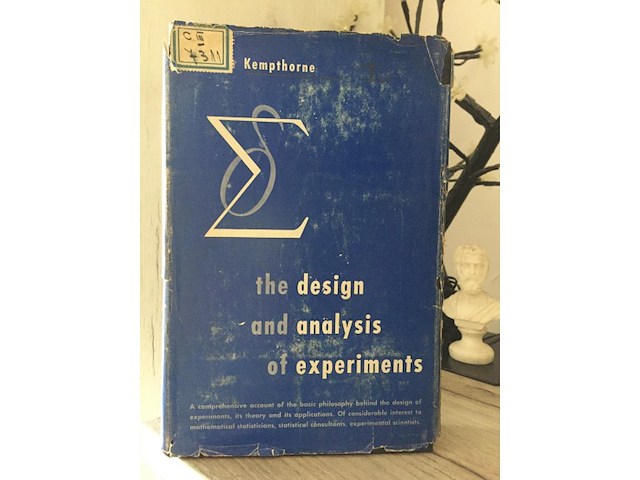 Kempthorne The Design and Analyses of Experiments (1952