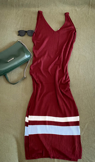 H&M crvena haljina