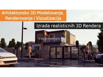 Izrada realističnih 3D Rendera, Vizualizacija i Animacija već od 5000 din / POVOLJNO