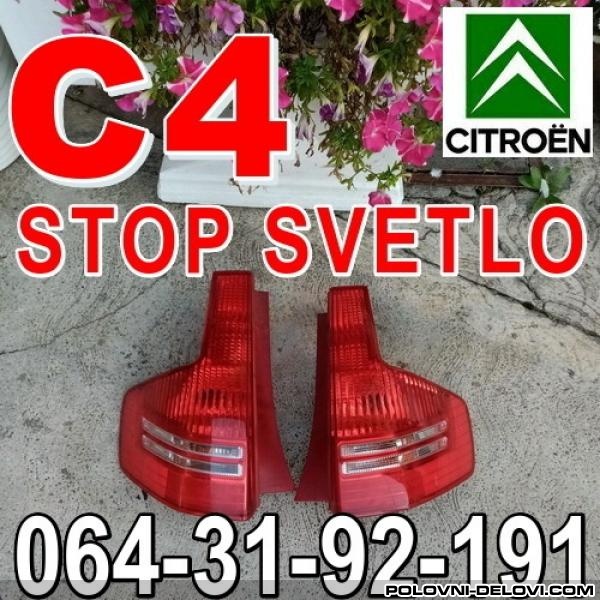 Citroen C4 STOP SVETLO Svetla I Signalizacija