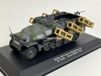 1:43 Sd.Kfz. 251/1 Ausf. C Wurfrahmen 40 24 Pz.Div